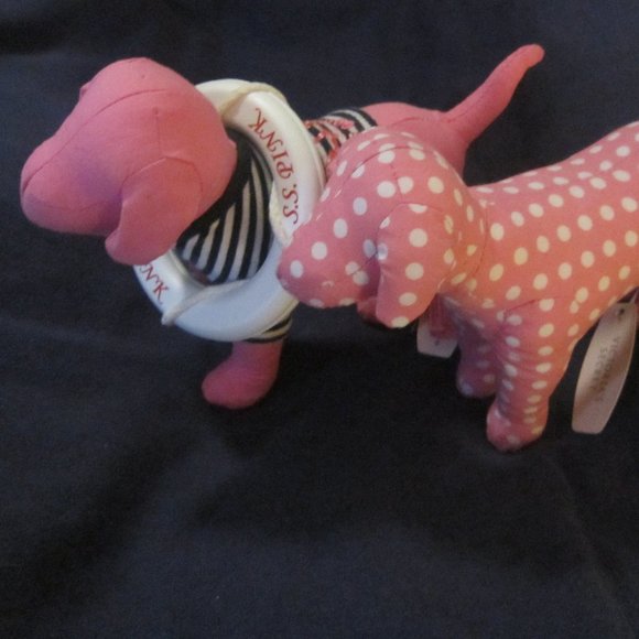 PINK Victoria's Secret | Other | 2 Victorias Secret Pink Mini Dogs ...